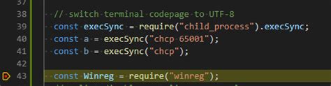 If The Value Is Chinese It Will Be Messy Code Issue Fresc Node Winreg GitHub