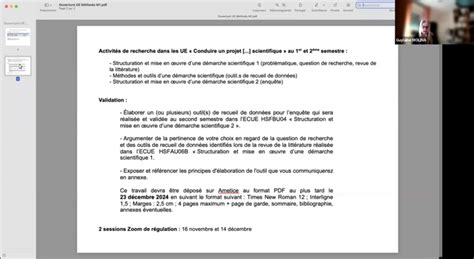 AMUpod M1 Methodes Et Outils