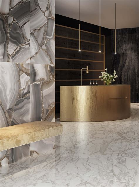 Marvel Edge Royal Calacatta 600x600mm Tile Bazaar