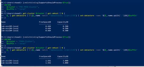 How To Rename Multiple Esxi Local Datastore With Powercli