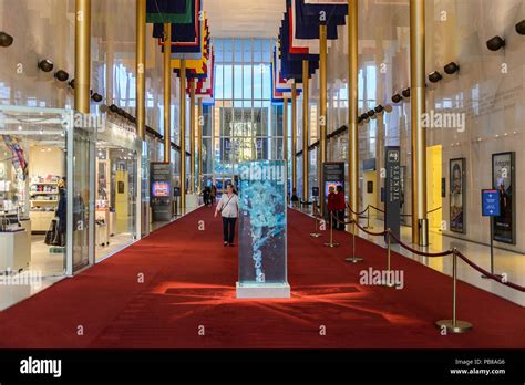 Washington Usa Sep 24 2015 Interior Of The John F Kennedy Center