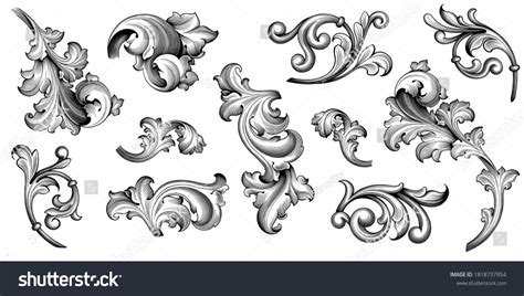 Leaf Scroll Designs