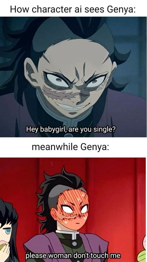 Genya Half Genya Modern Au Genya Funny Gojo