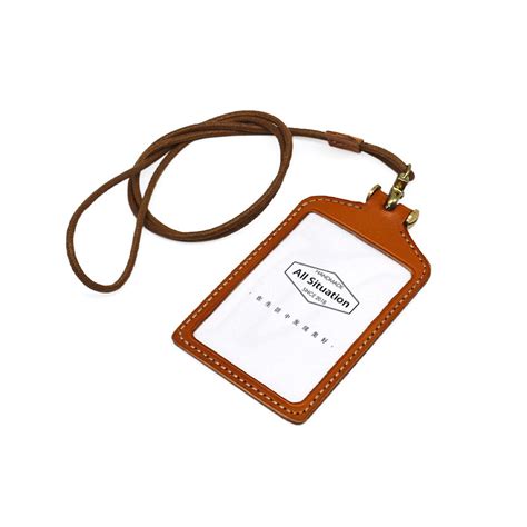 Why Are These Original Top Grain Leather Employee Badge Card Holders