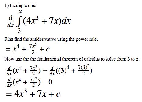Fundamental Theorem Of Calculus