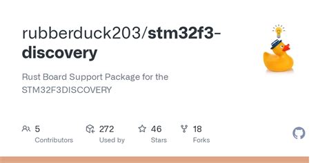 github rubberduck203 stm32f3 discovery rust board support package
