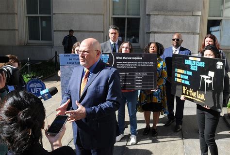 Uft Solidifies Class Size Funding
