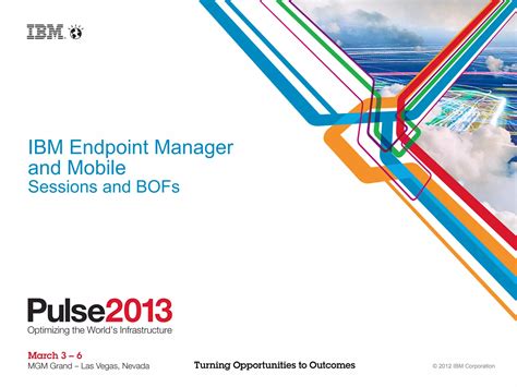 Ibm Endpoint Manager Pulse Ppt