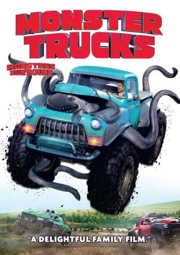 Monster Trucks Monstres Roues Dvd Lucas Till Jane Levy Thomas