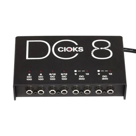Cioks Dc8 8 Outlets In 6 Isolated Sections 9 And 12v Dc Amp Acoustic