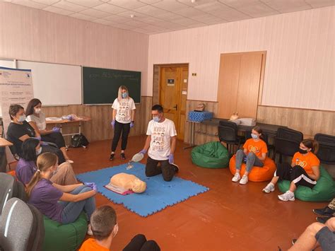 У Полтаві для школярів провели курс базових реанімаційних заходів Полтавщина
