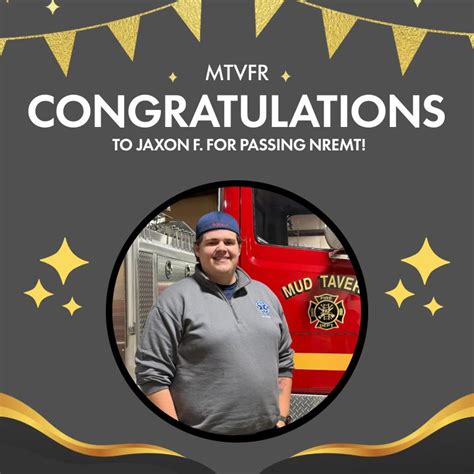 Mud So Proud Of Our Own 🚑🔥 Please Help Us Congratulate Jaxon F On