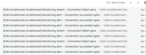 monitoring restart connection failed nginx general openmediavault