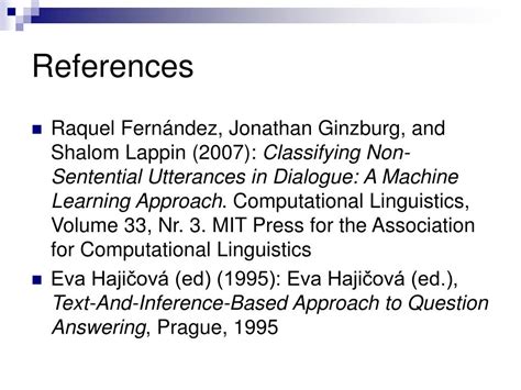 Ppt Non Sentential Utterances Nsu In Dialog Powerpoint Presentation