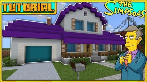 Simpsons Minecraft House Blueprints