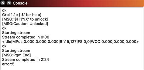 Home Button Throws Errors Lightburn Software Questions Lightburn Software Forum