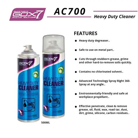 Gox7 Ac700 Heavy Duty Cleaner 500ml