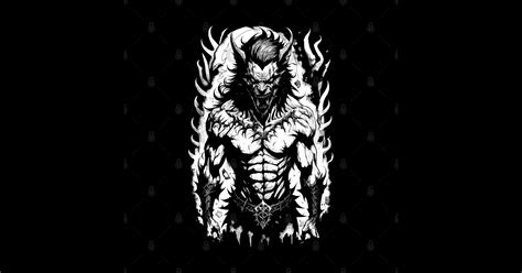 Black White Werewolf Art Drawing Werewolf Sticker Teepublic