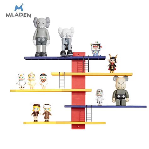 Mladen Blind Box Display Rack Wall Mounted Doll Storage Rack Shelf