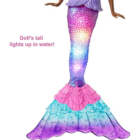 Barbie Dreamtopia Mermaid Doll Light Up Tail And Water Fun