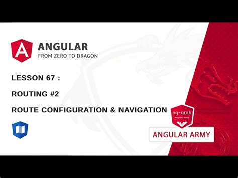 Routing Part 2 Route Configuration And Navigation Master Angular Framework In Arabic