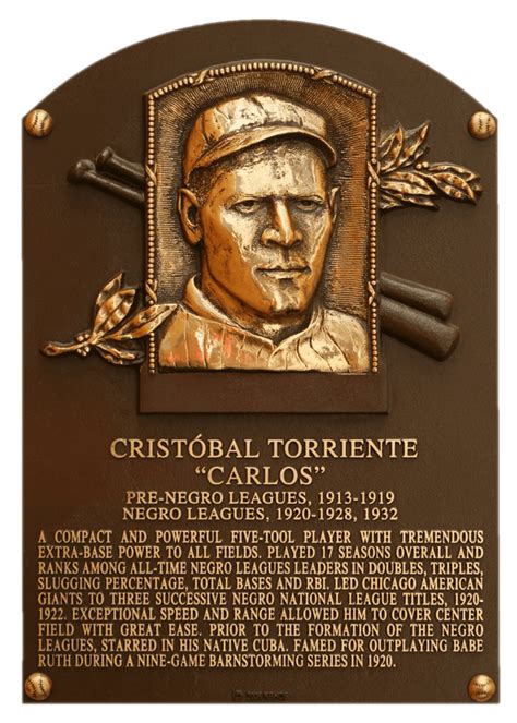 Cristobal Torriente Cooperstown Expert