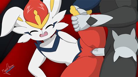 Rule 34 Absurd Res Anthro Cinderace Duo Faceless Anthro Faceless