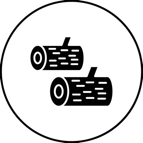 Tree Log Vector Icon 31559531 Vector Art At Vecteezy