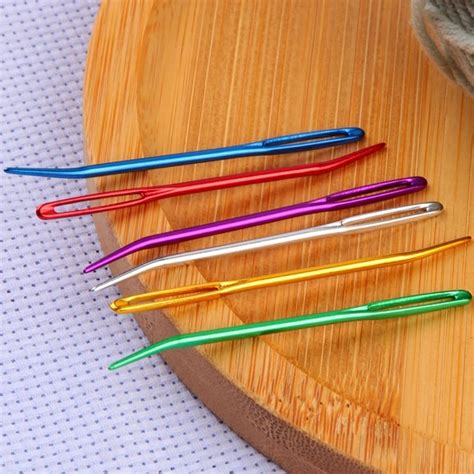 Sewing Needle Set Large Eye Needle Embroidery Bent Needle Yarn Darning