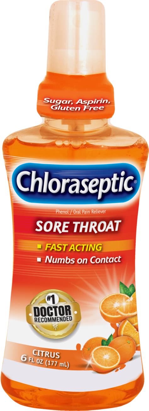 Chloraseptic® Citrus Sore Throat Spray