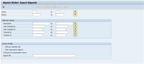 GR SAP Tcode Export Reports GR SAP Tcode Export Reports