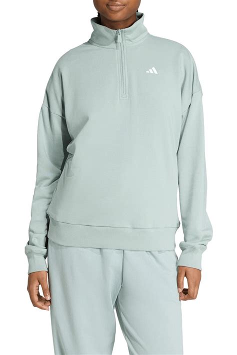 French Terry Quarter Zip Sweatshirt Women Nordstromrack