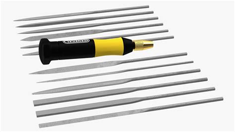 Diamond Files Set 3d Model 29 3ds Blend C4d Fbx Max Ma Lxo Obj Free3d