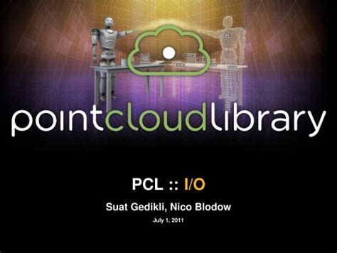 pcl i o point cloud library