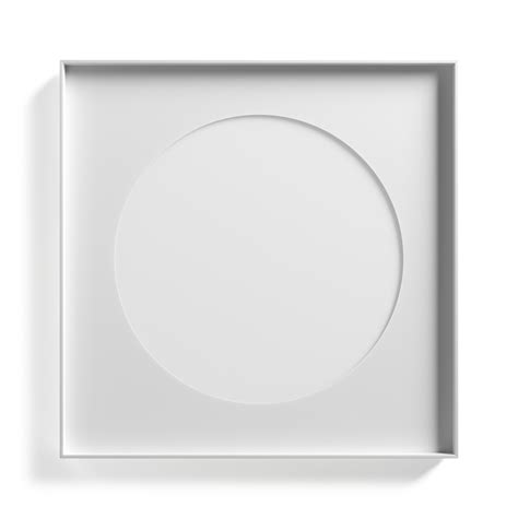 Luceplan Cassette Led Wall Lamp Phase Cut 90x90cm Lightsie