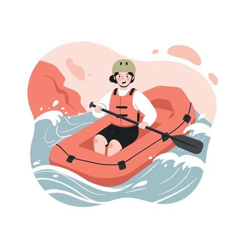 Rafting Outdoor Vector Art Icons And Graphics For Free Download