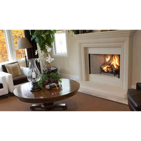 Superior Wrt3538 38 Traditional Wood Burning Fireplace With Grey He