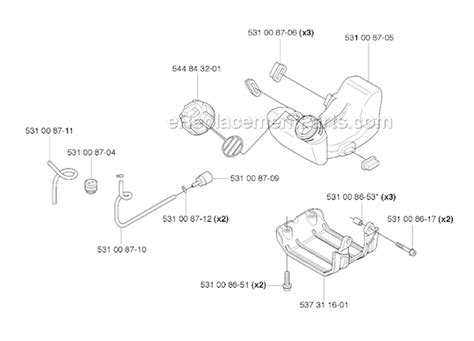 Hose 531008710 Oem Husqvarna