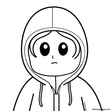 Kenny Mccormick In A Hoodie Coloring Page Coloring