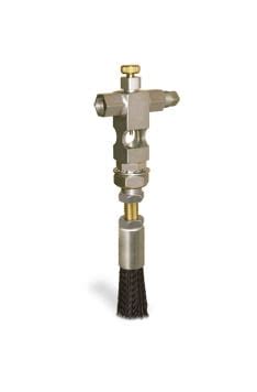 Valve With 58 Round Nylon Brush Lubrication Equipment Manufacturing