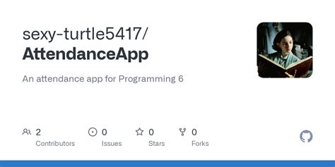 Github Sexy Turtle Attendanceapp An Attendance App For Programming