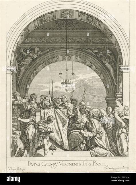Presentation Of Christ In The Temple Valentin Lefèbvre After Paolo