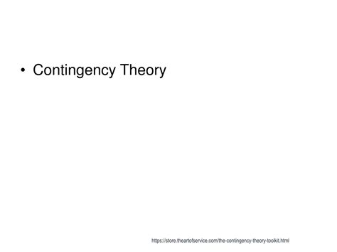 Ppt Contingency Theory Powerpoint Presentation Free Download Id 673955