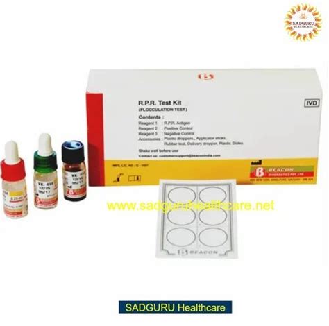 Beacon Rpr Test Kit At ₹ 5400 Piece Rpr Test Kit In Jaipur Id 2855605824433