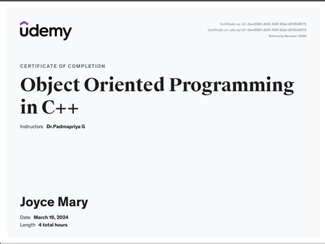 joyce mary on linkedin udemy udemycourse udemycertificate