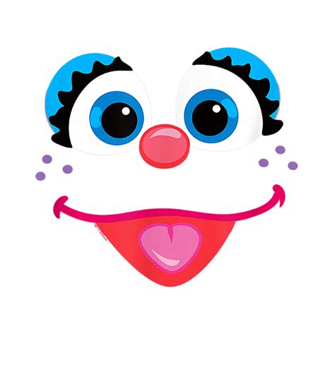 Abby Cadabby Face Template Muppet Feelings Sesame Workshop