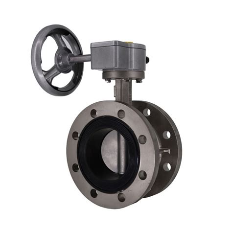 중국 플랜지 유형 스테인레스 스틸 버터 플라이 밸브 기어 박스 제조 업체 공급 업체 공장