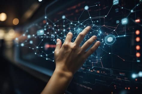 Premium Ai Image Photo Data Science Analytics And Algorithm Of Business Businessman Hold Data