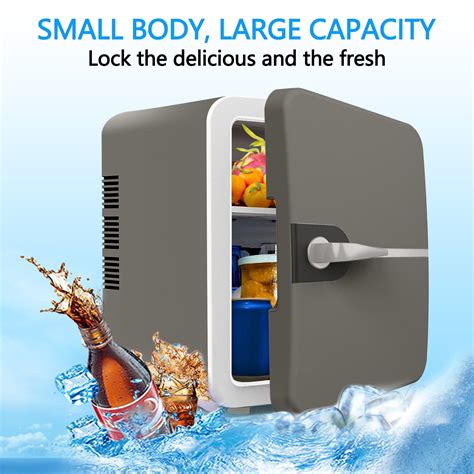 Mini Fridge Portable Small Refrigerator 6l Cooler Compact Fridge For
