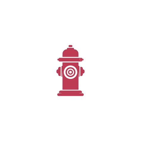 Hydrant Vector Hd Images Hydrant Icon Logo Design Template Vector